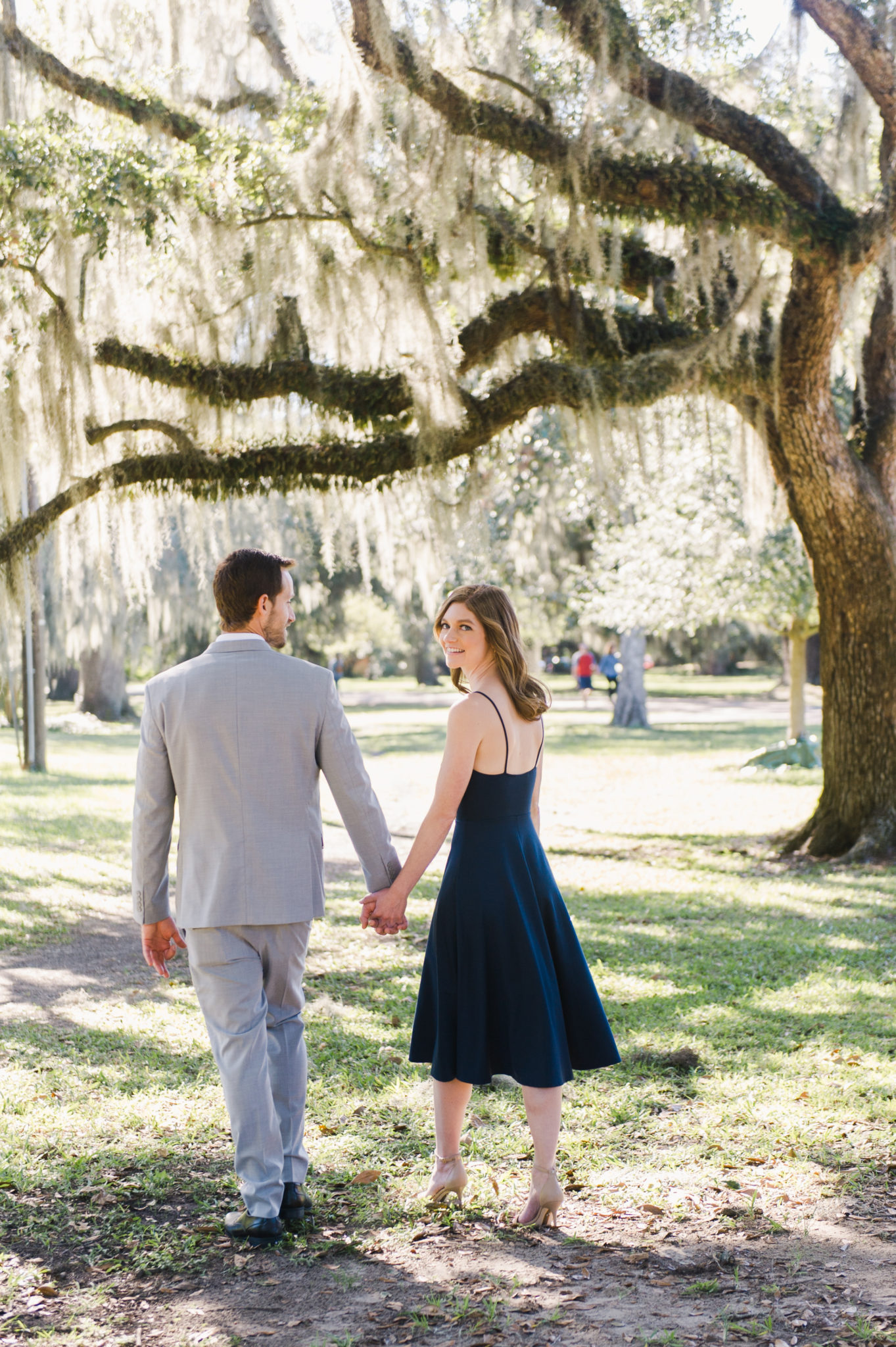 New Orleans City Park Engagement Session: Laura + Chuck - Catherine ...